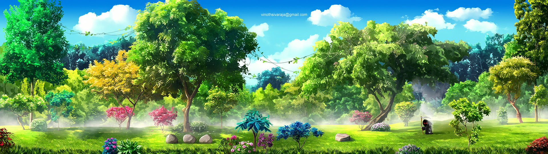 ArtStation - 2d sidescroller background Art!