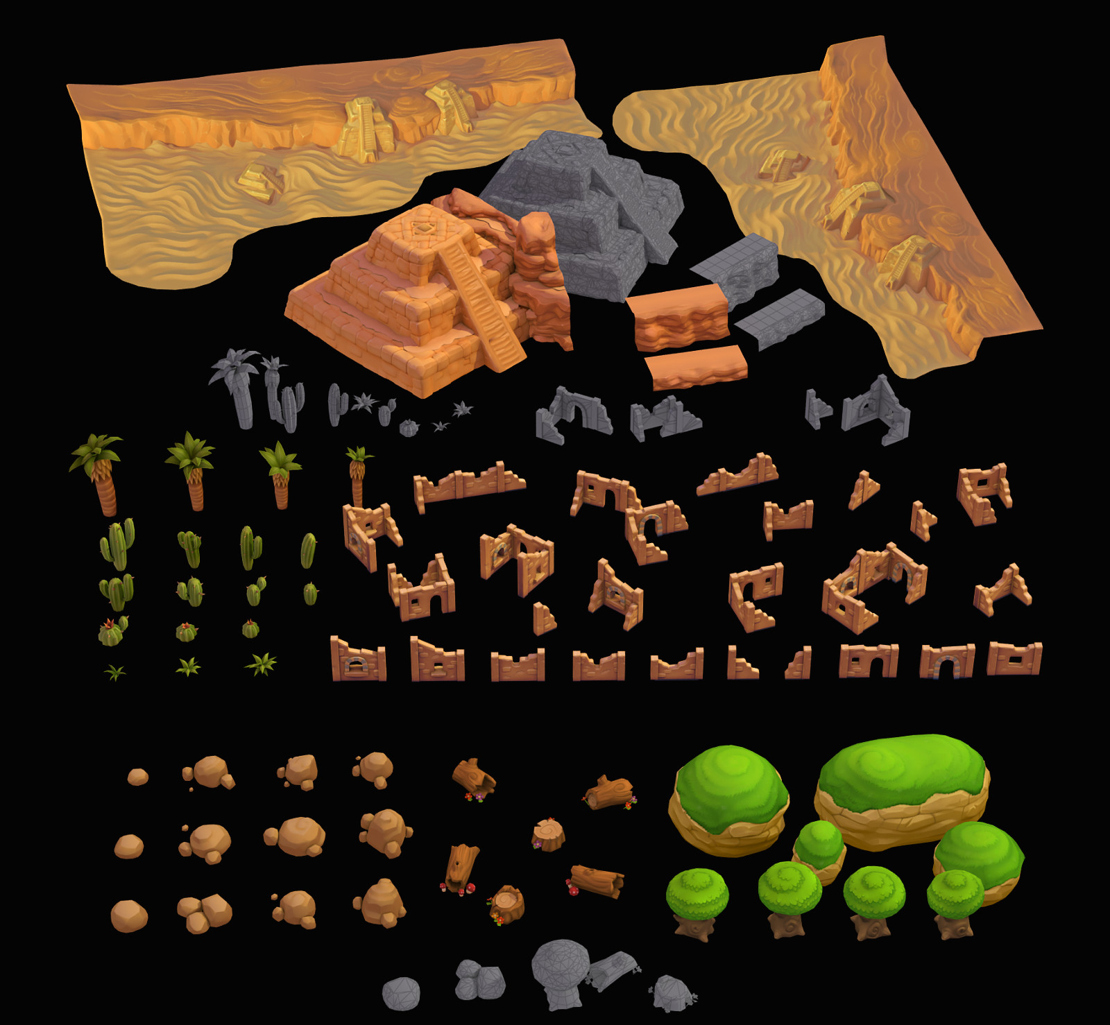 Kosta Atanasov - 3D: "Fieldrunners Attack!" Maps