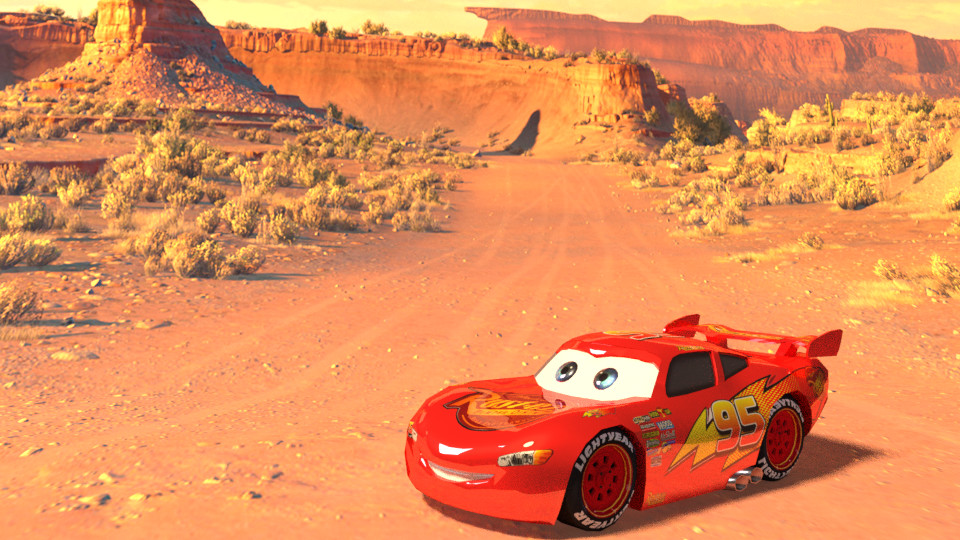 lightning mcqueen desert dash