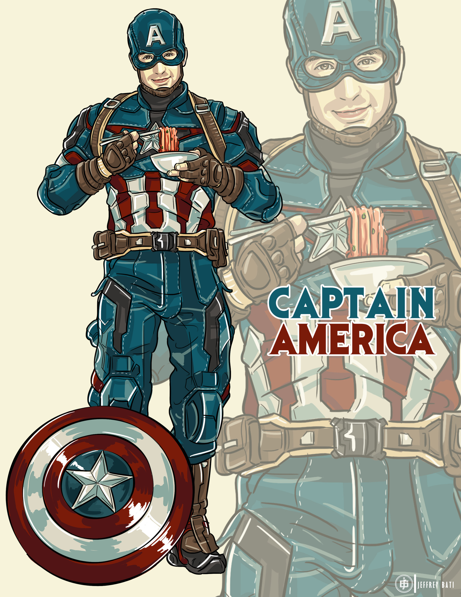 ArtStation - CAPTAIN AMERICA