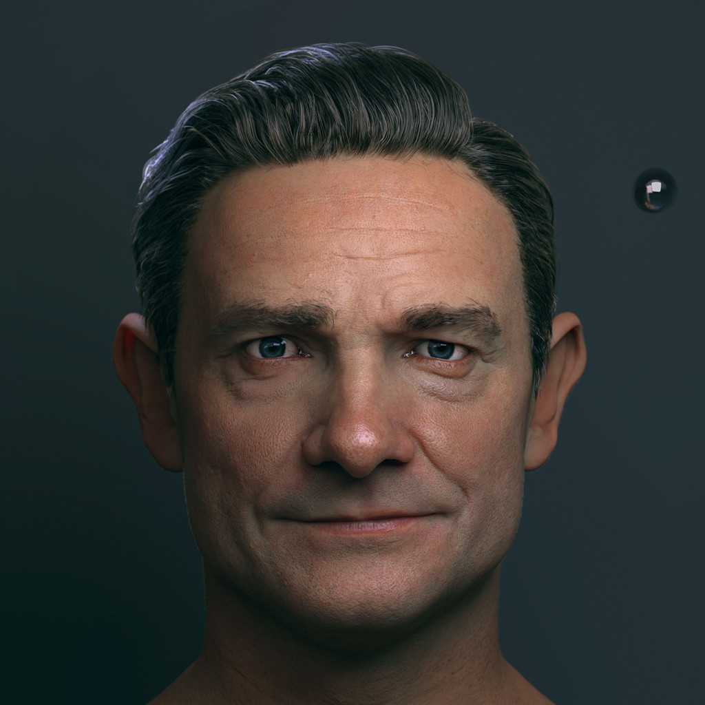 ArtStation - Rendering character