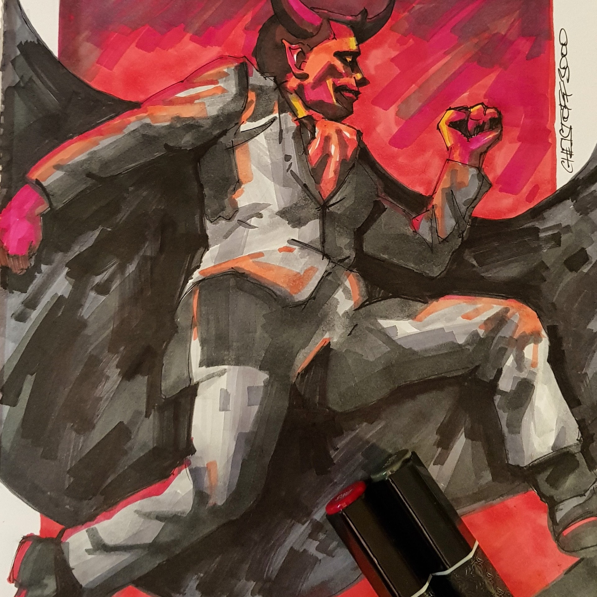 ArtStation - Spring-heeled Jack