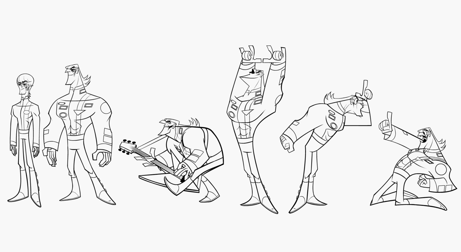 Matt Mozgiel Sidekickrival Design Expressions Head Rotation Poses 