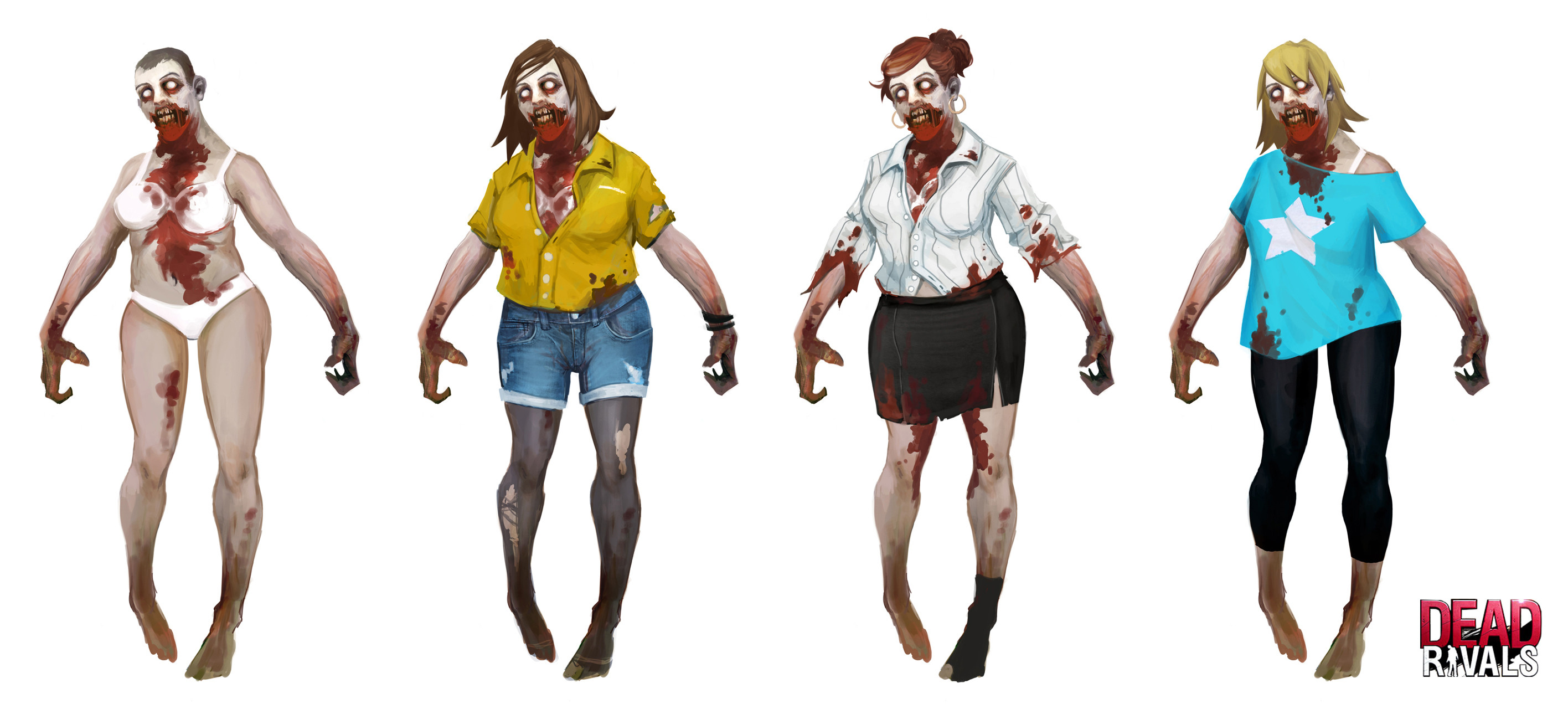 Alexandre Chaudret - Dead Rivals - Zombies parade