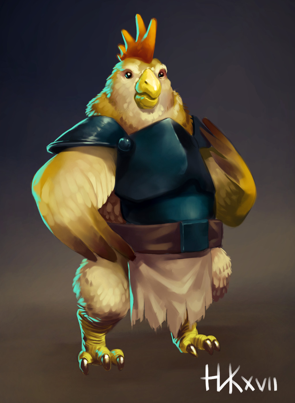 ArtStation - Avian Knight