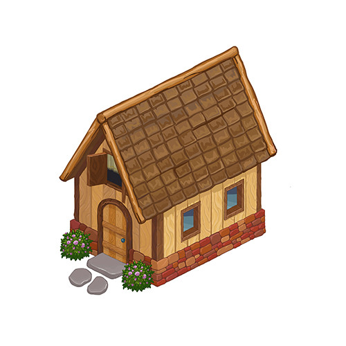 ArtStation - Isometric house