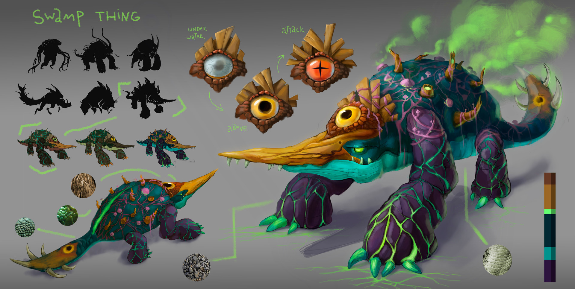 ArtStation - Swamp thing