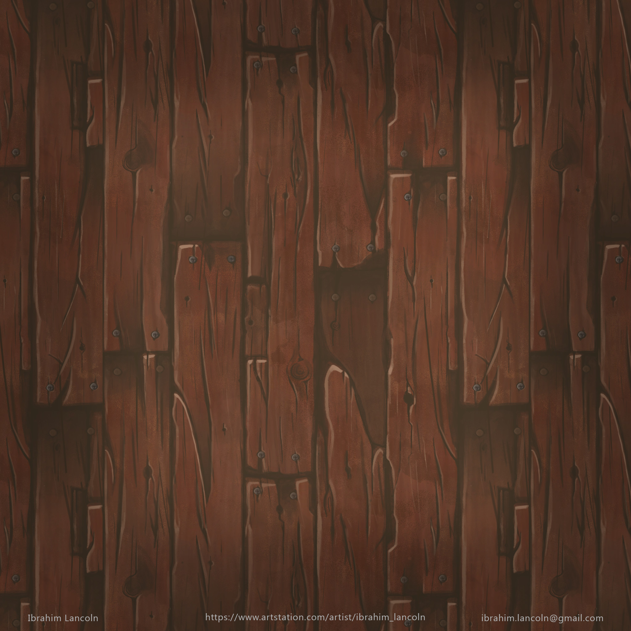 Nomad Photo Reference - Stylized wood planks material