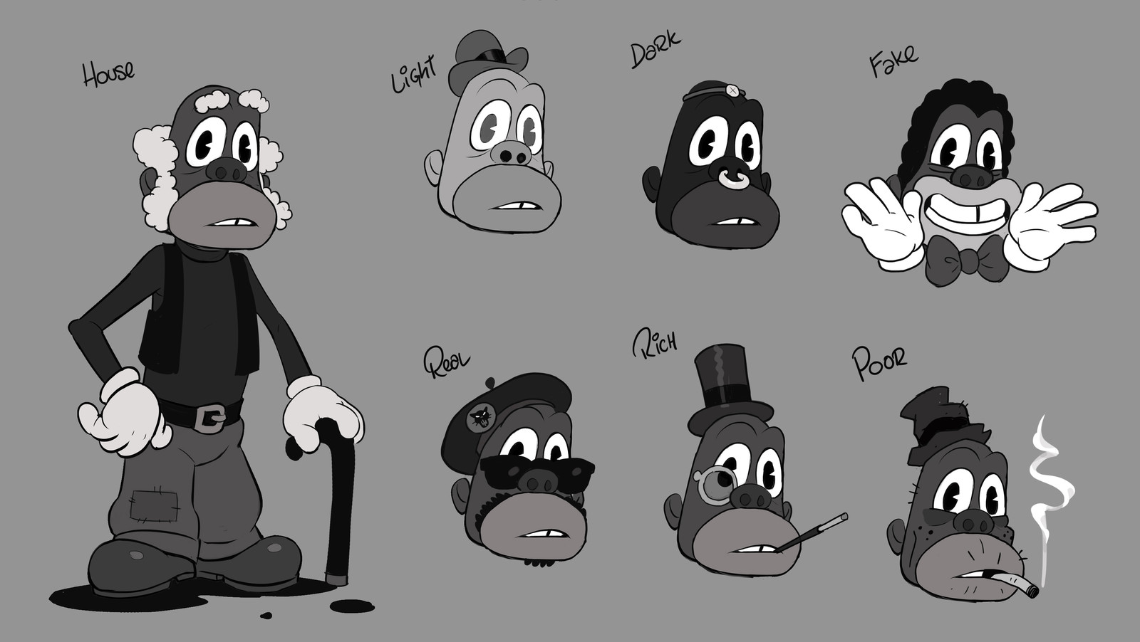 Rustam Hasanov - Character Design