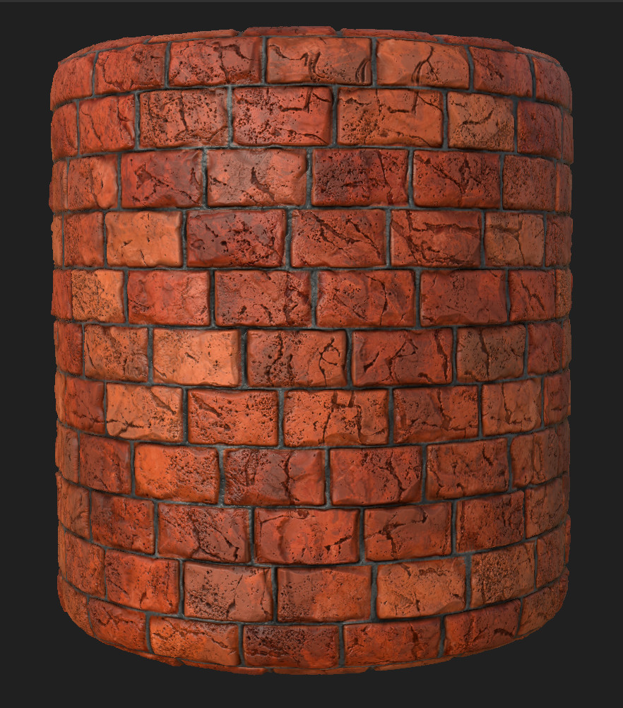 ArtStation - Brick Wall Procedural Texture