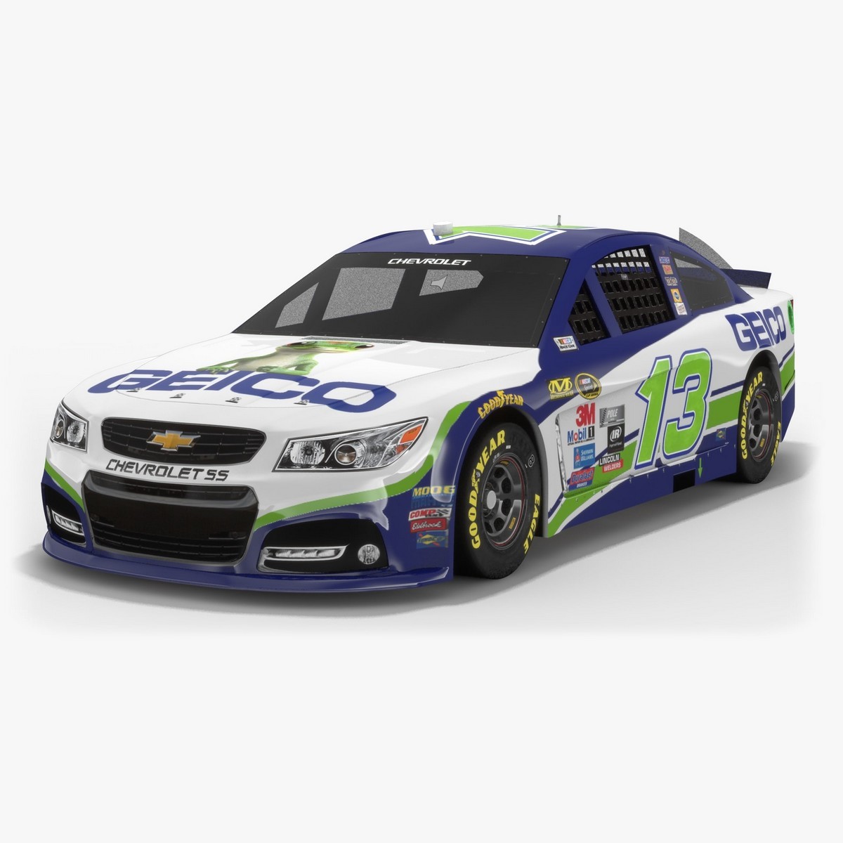 ArtStation - Germain Racing Ty Dillon NASCAR Season 2017 3D model