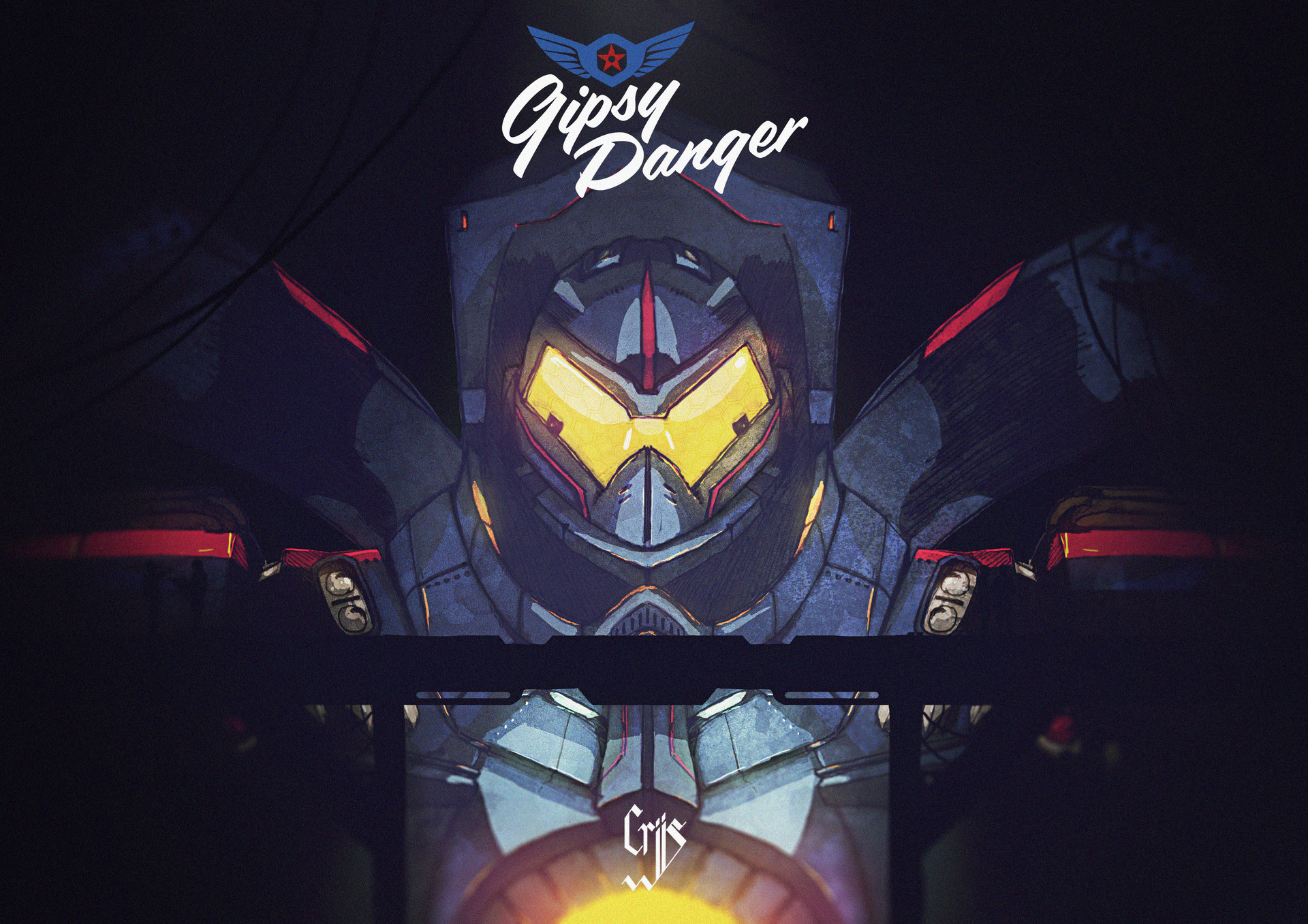 ArtStation - Gipsy Danger Jaeger