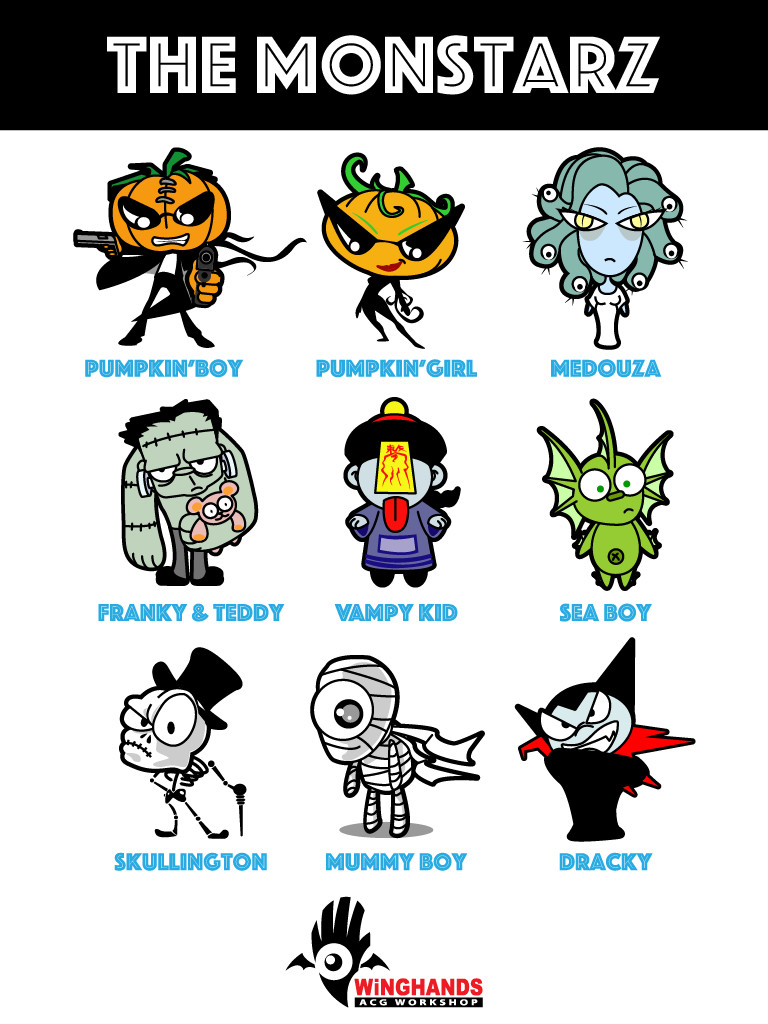ArtStation - Mascot - The Monstarz