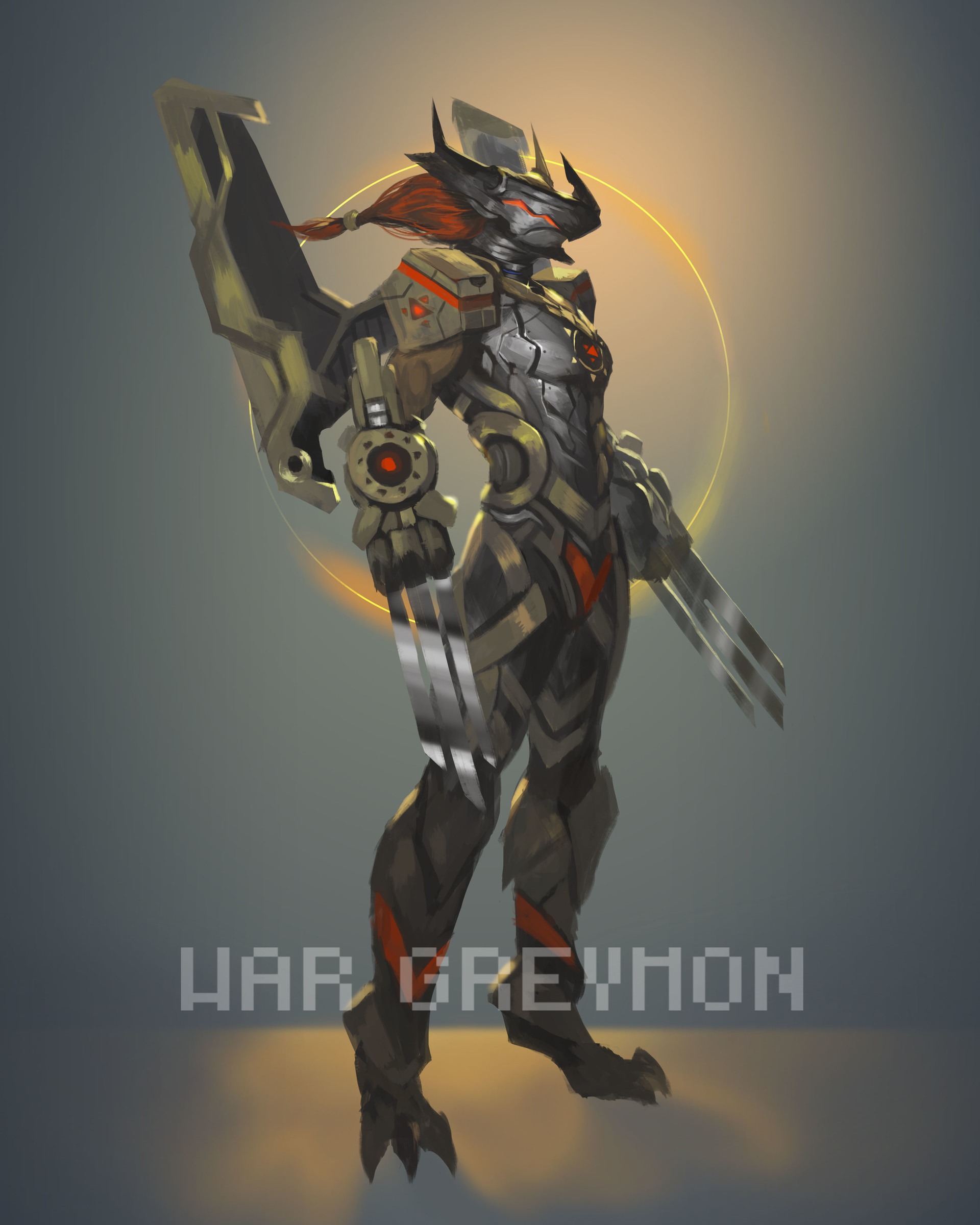 ArtStation - Wargreymon