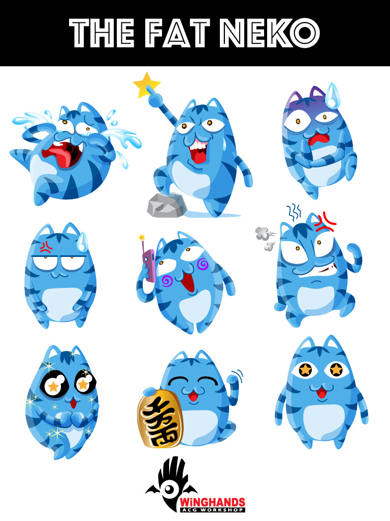 Tim Lai - Mascot - The Fat Neko