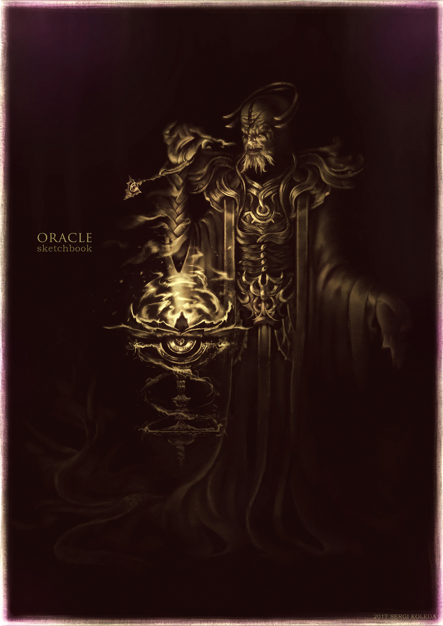 ArtStation - Oracle sketch