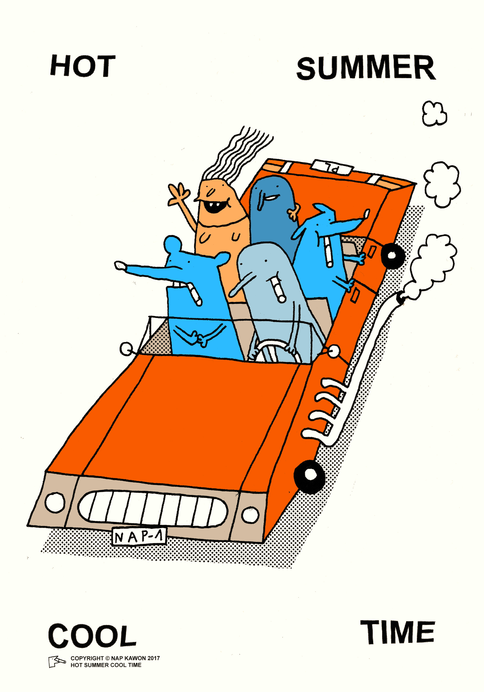ArtStation - Hot Summer Cool Time