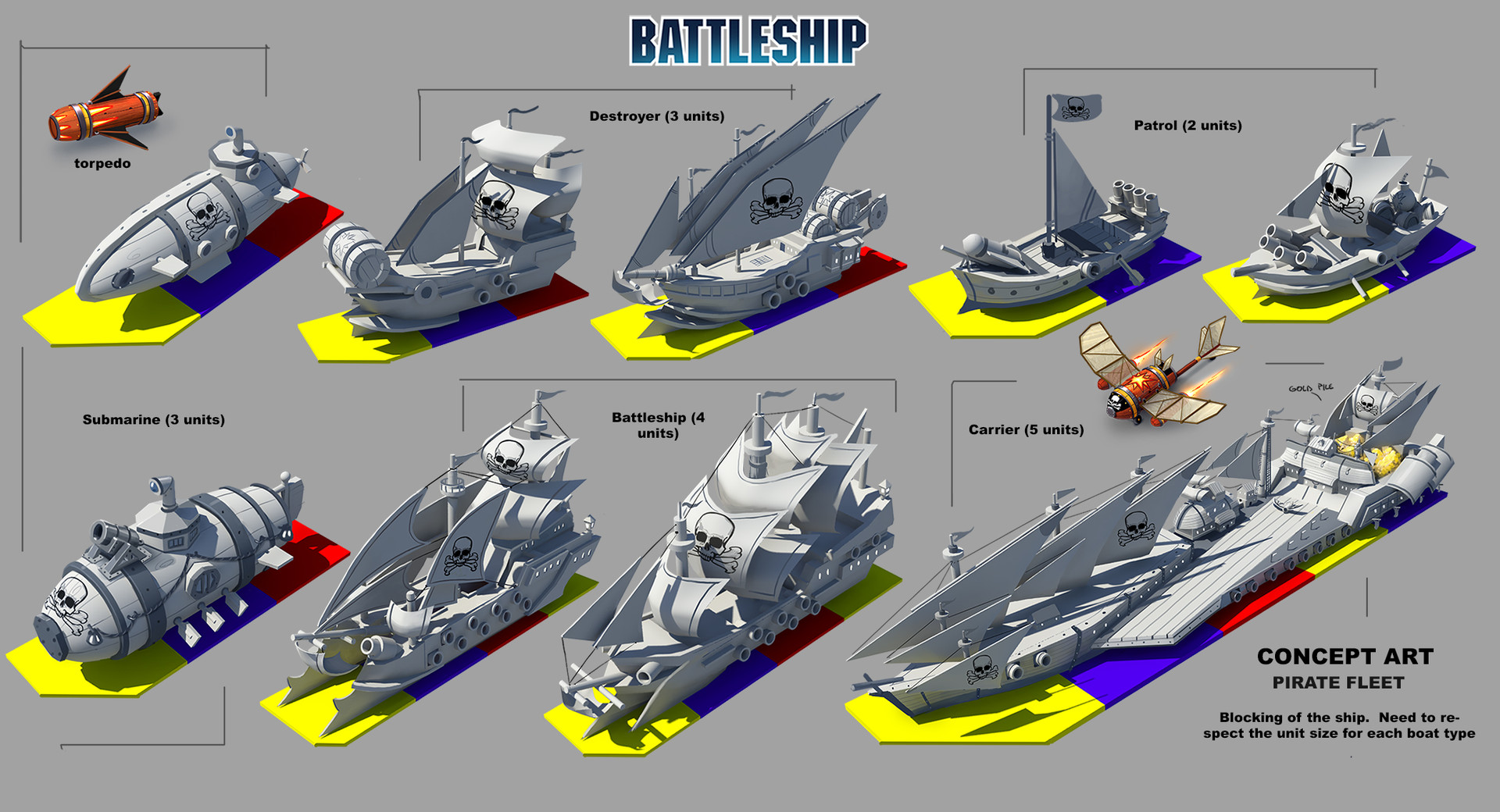 ArtStation - Battleship Concept Art