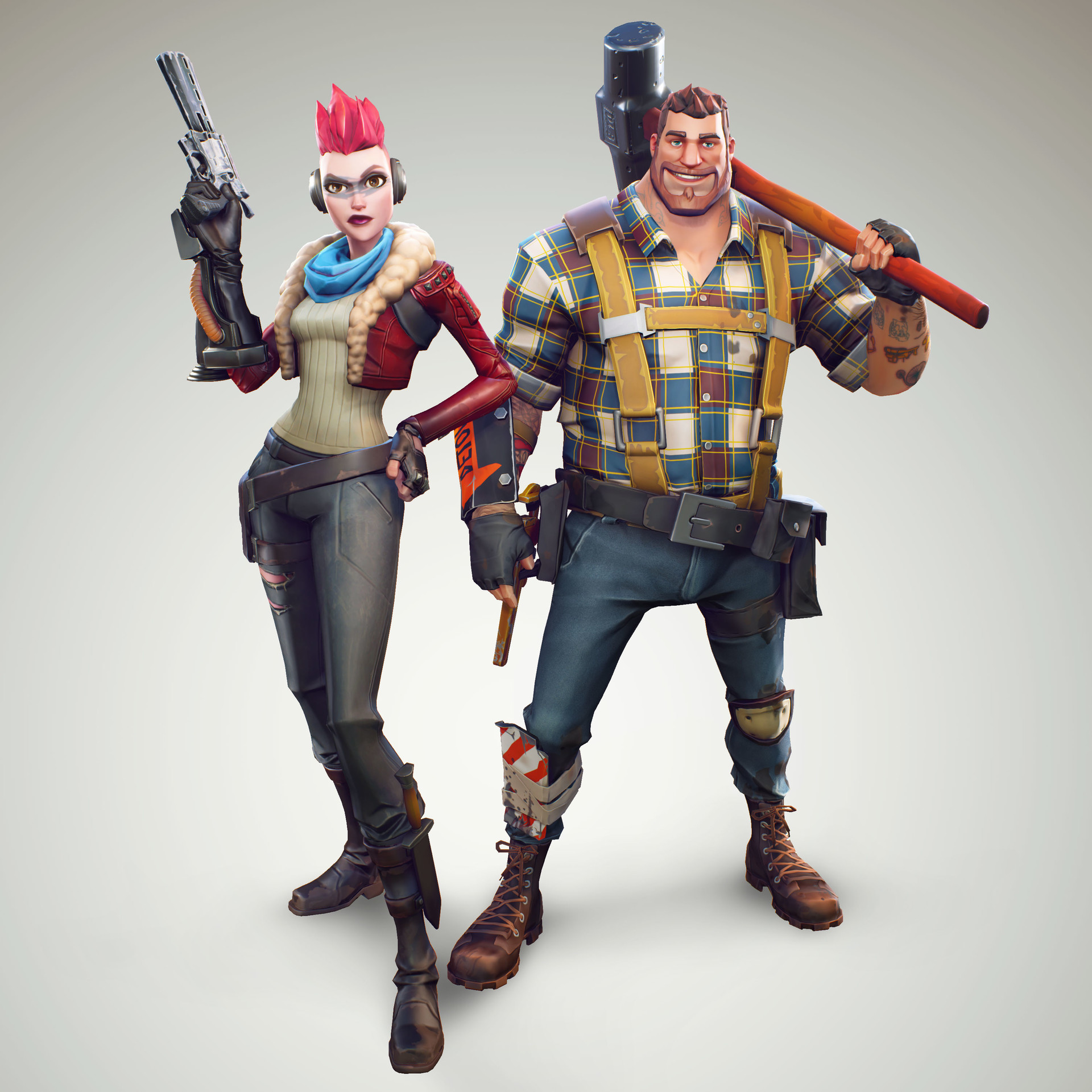 Vitaliy Naymushin - Fortnite - Female Outlander
