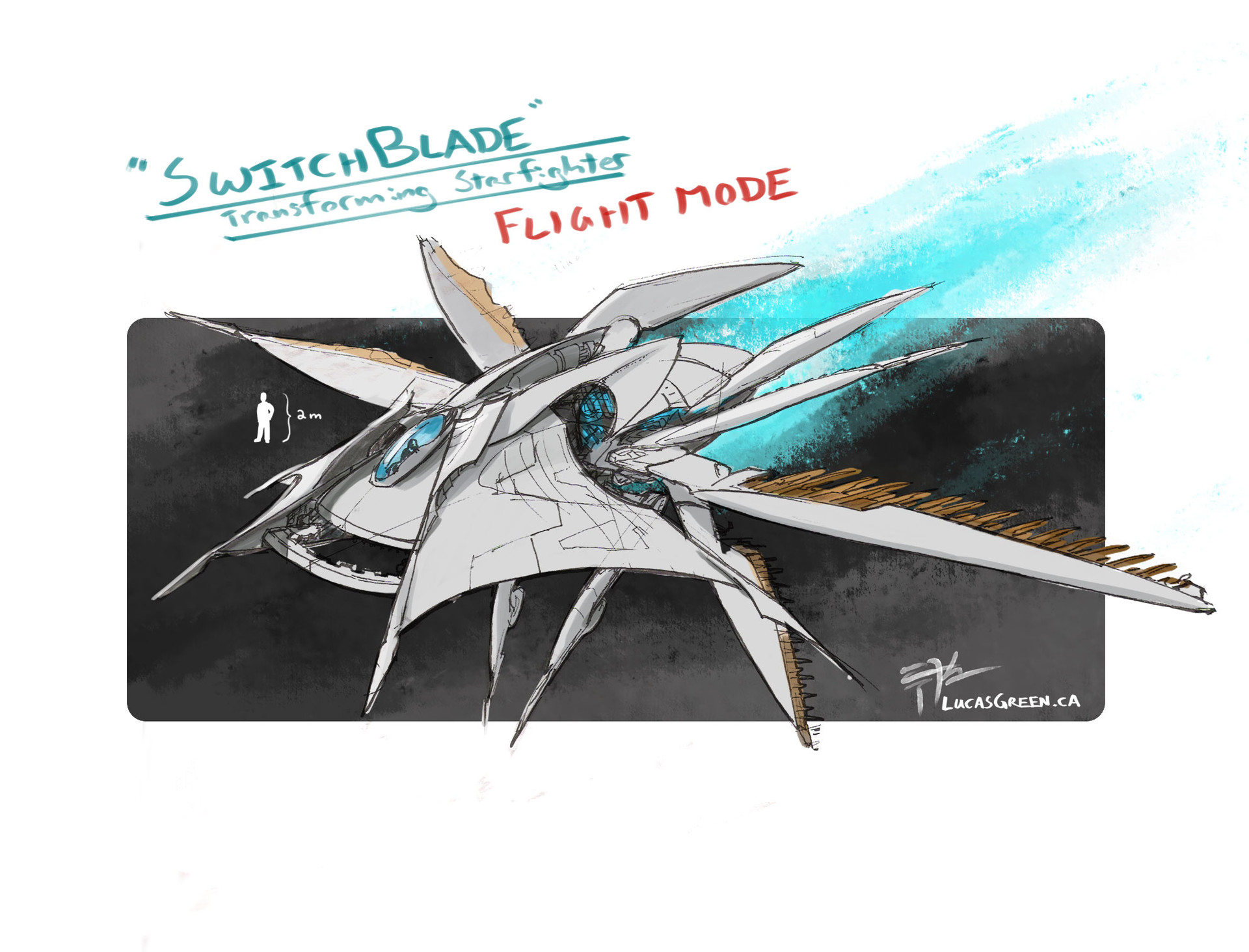 Lucas Green - The Switchblade (Fighter Concept)