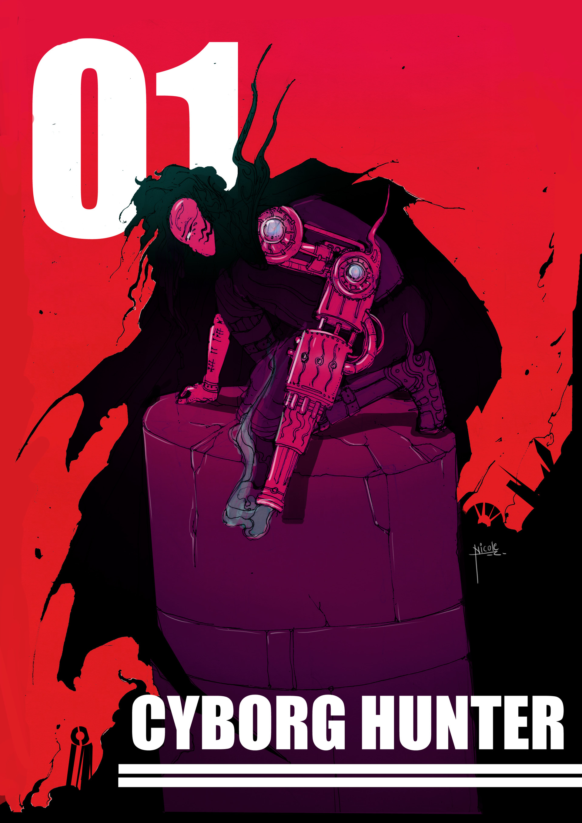 ArtStation - Cyborg Hunter