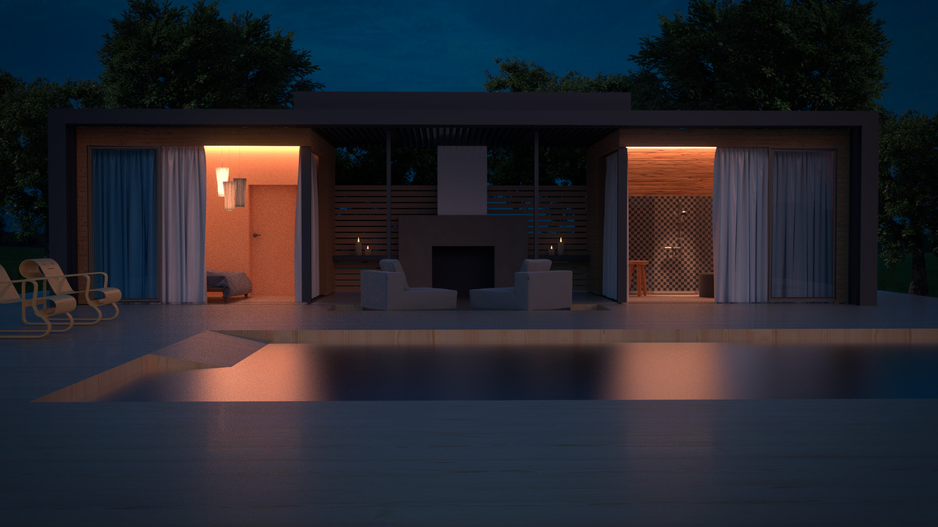 ArtStation - Pool House