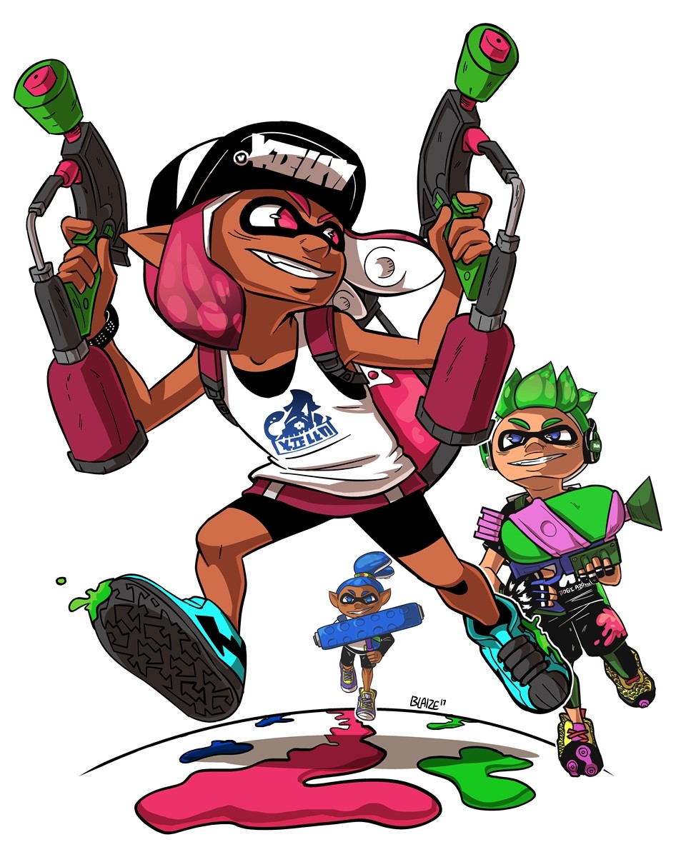 ArtStation - Splatoon 2