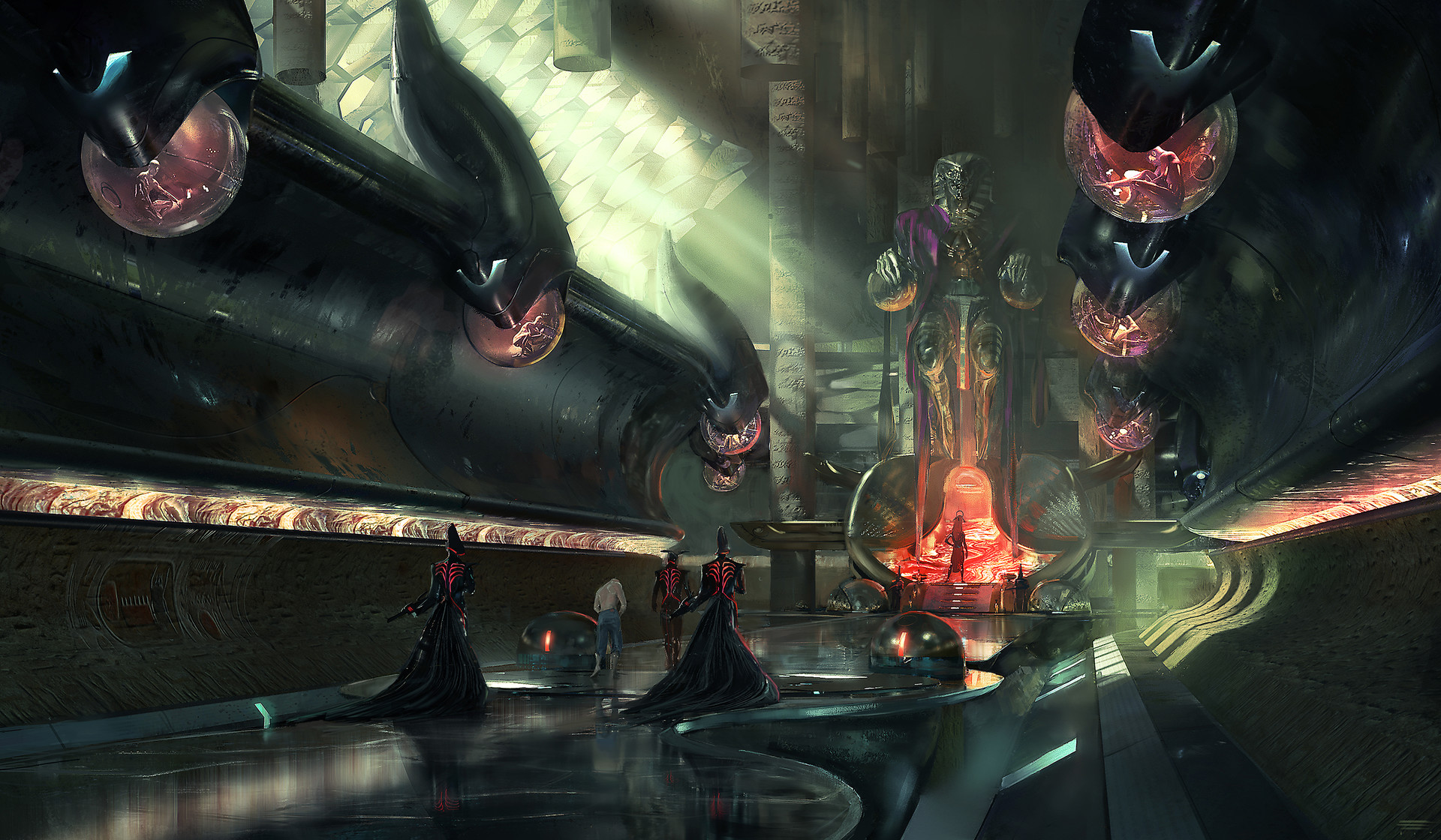 ArtStation - Beyond Human enviroment 2