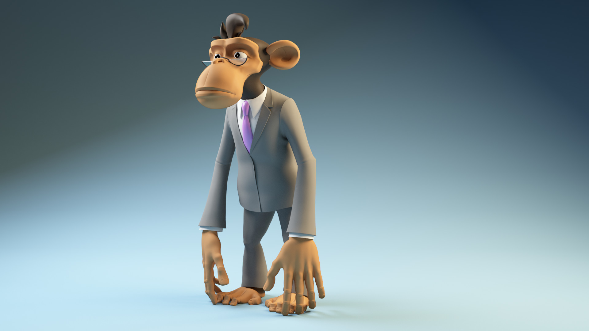 Kev M - Phil Character model