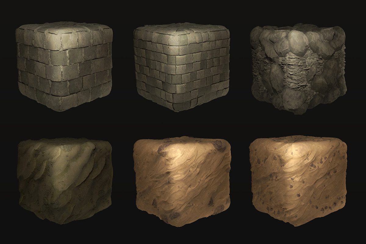 Alice Gionchetta - Texturing studies with Substance Designer