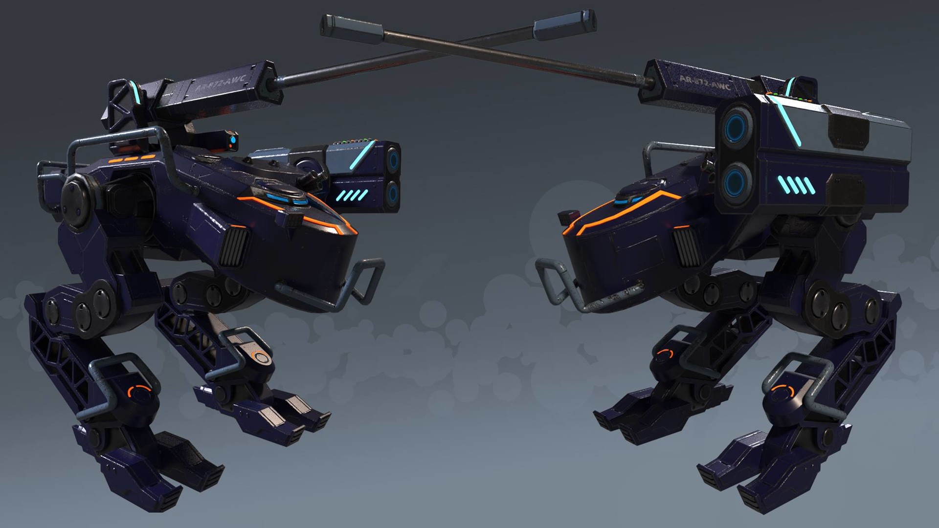 ArtStation - Freelance work mech