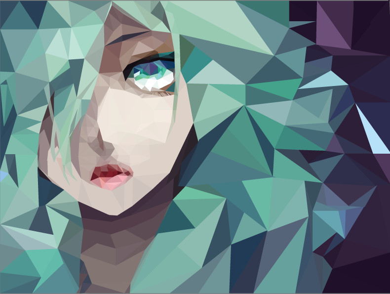 ArtStation - Poligonal art