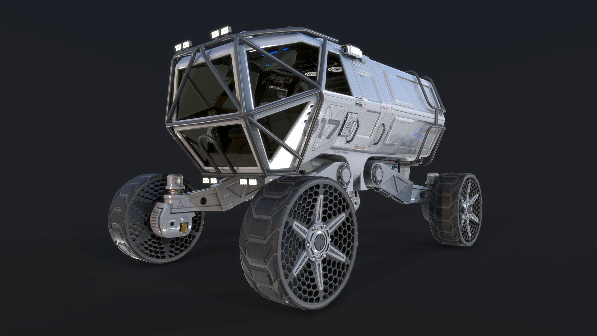 ArtStation - Sci-fi Rover