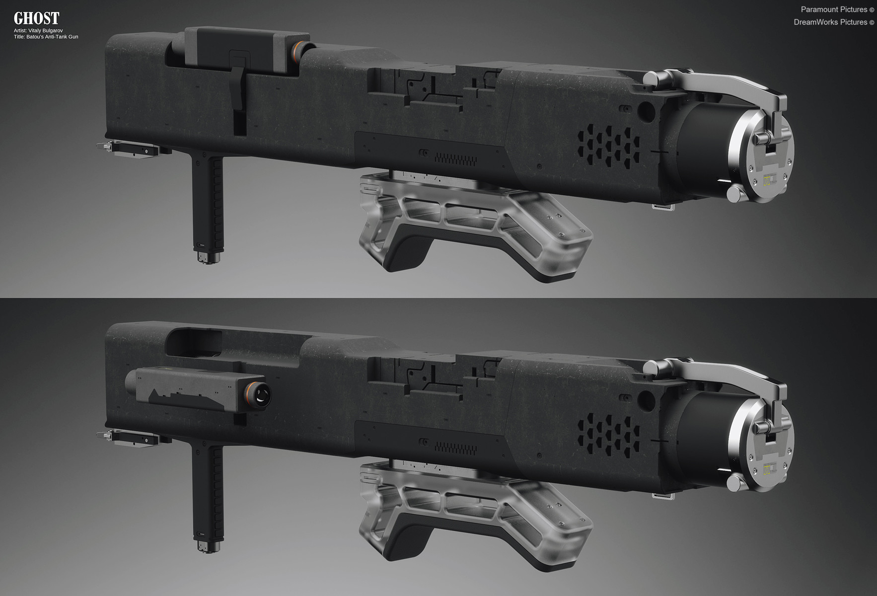 Vitaly Bulgarov - Concept Design work for "Ghost In The Shell" film