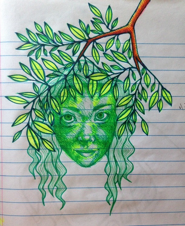 ArtStation - Forest Lady Sketch
