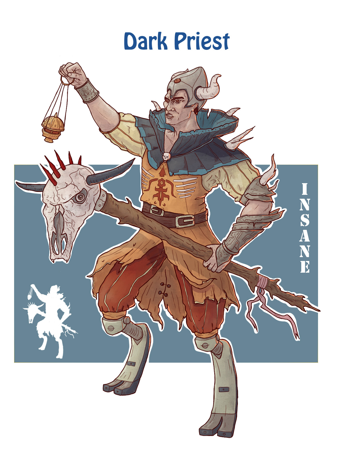 Tanya Tengri - Insane (Beyond Human character design challenge)