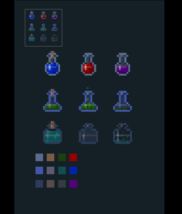 ArtStation - potions