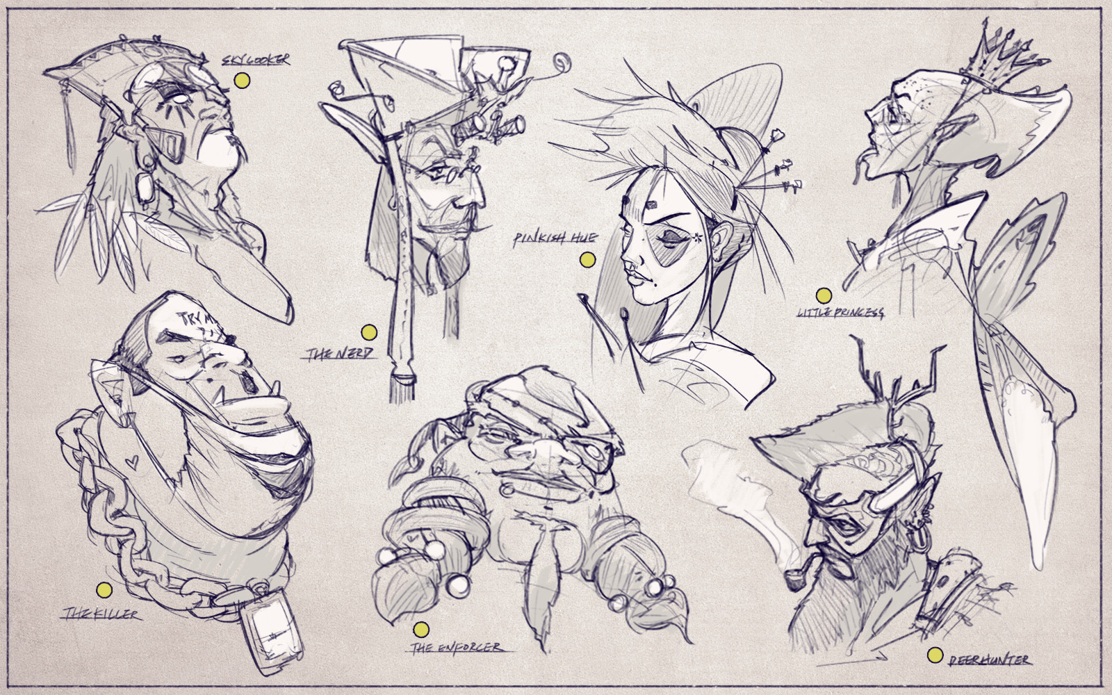 ArtStation - Character Design 001