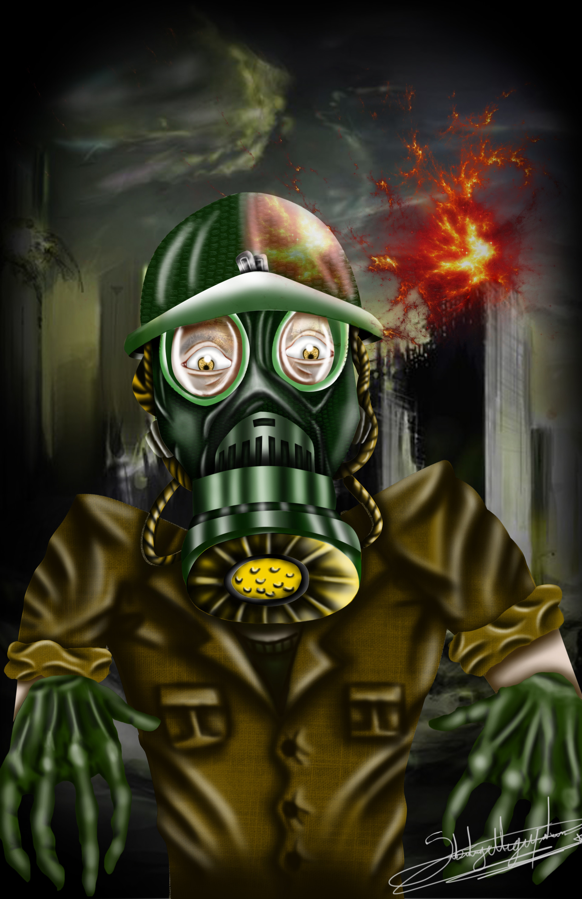 ArtStation - toxic soldier