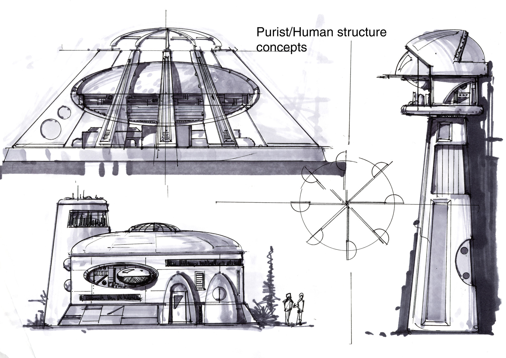 how to draw future buildings