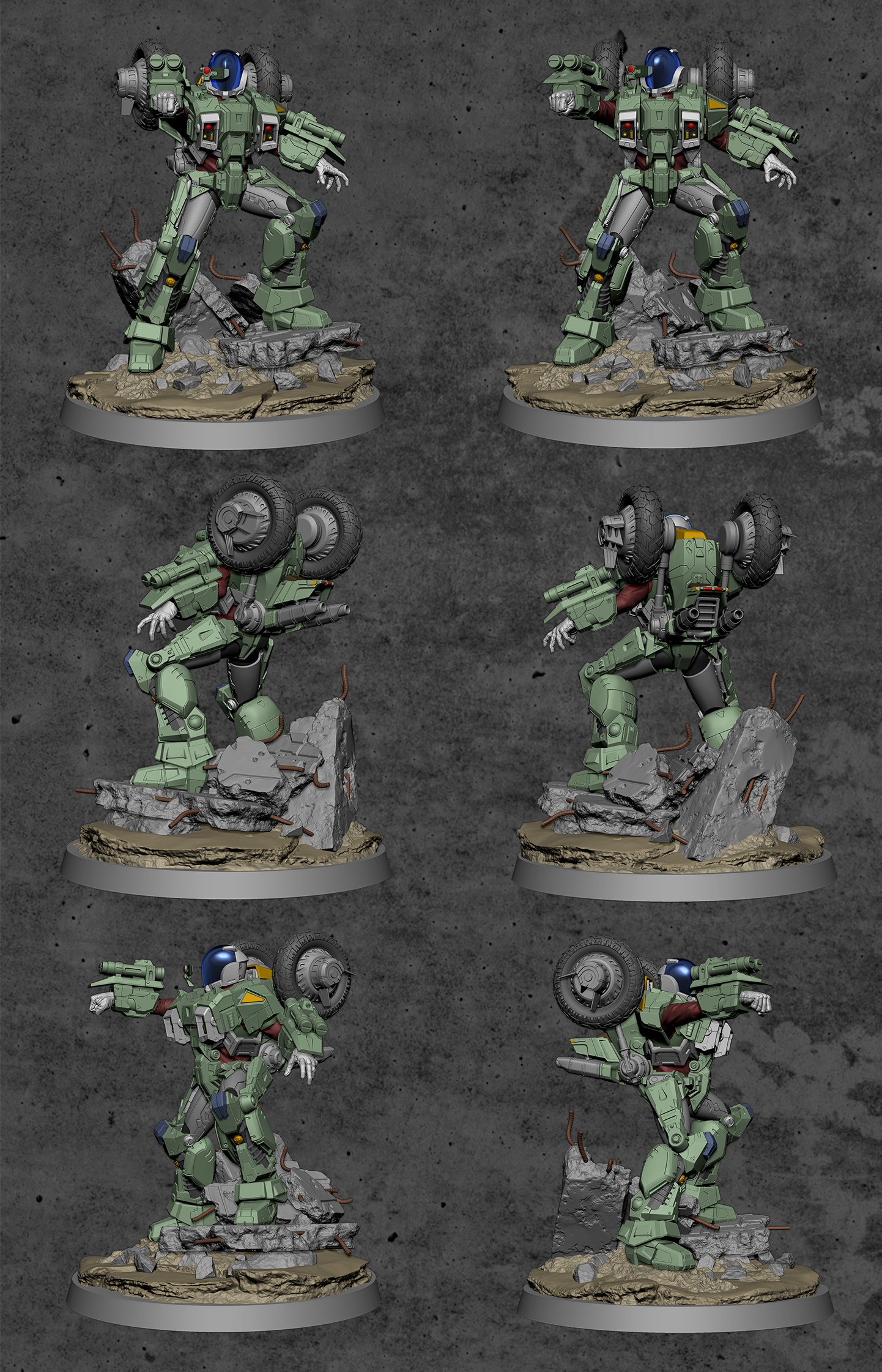 Dylan Tang - Mospeada VR-052F Armor Cyclone 1/4 scale