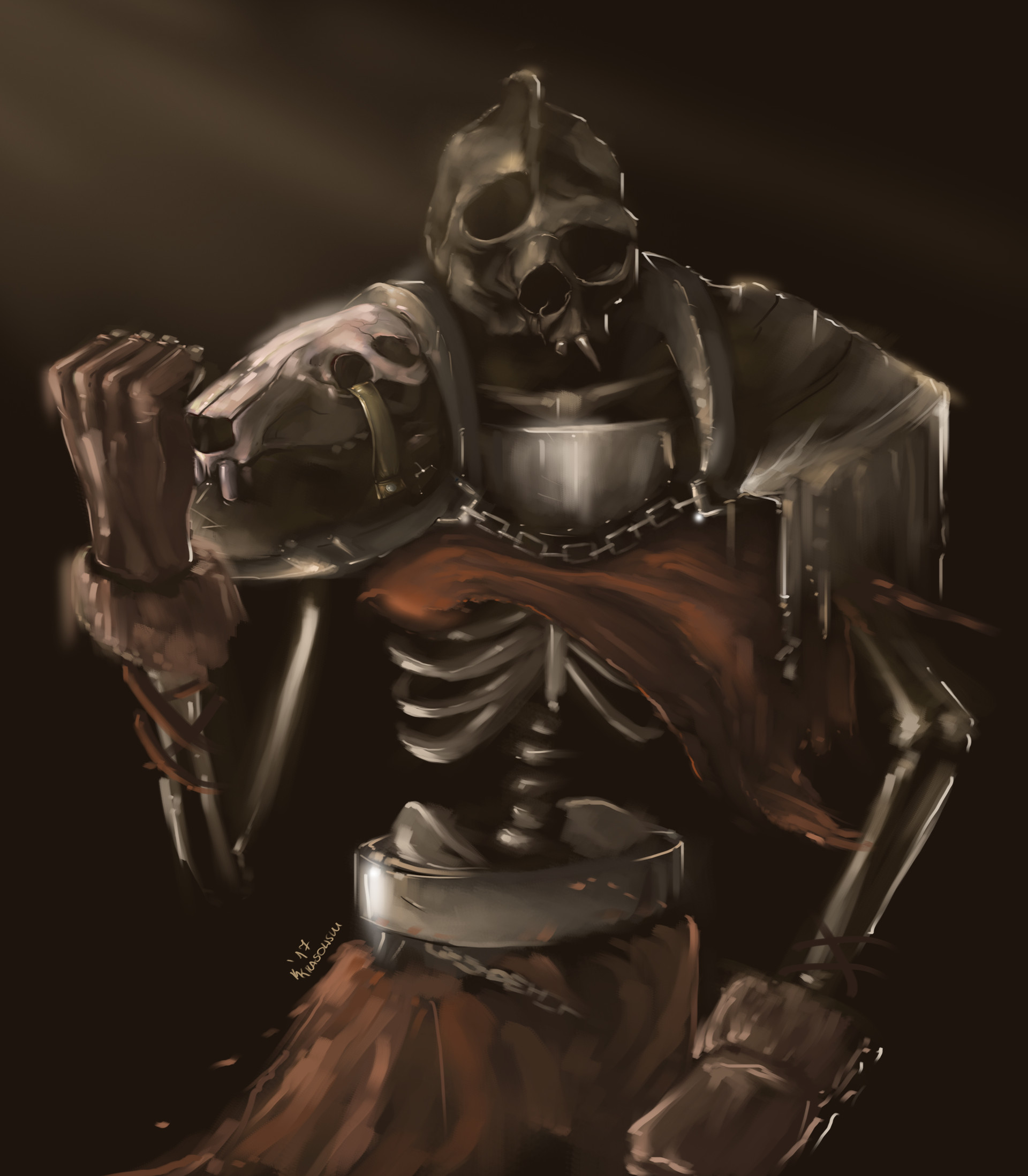 ArtStation - Skeleton King