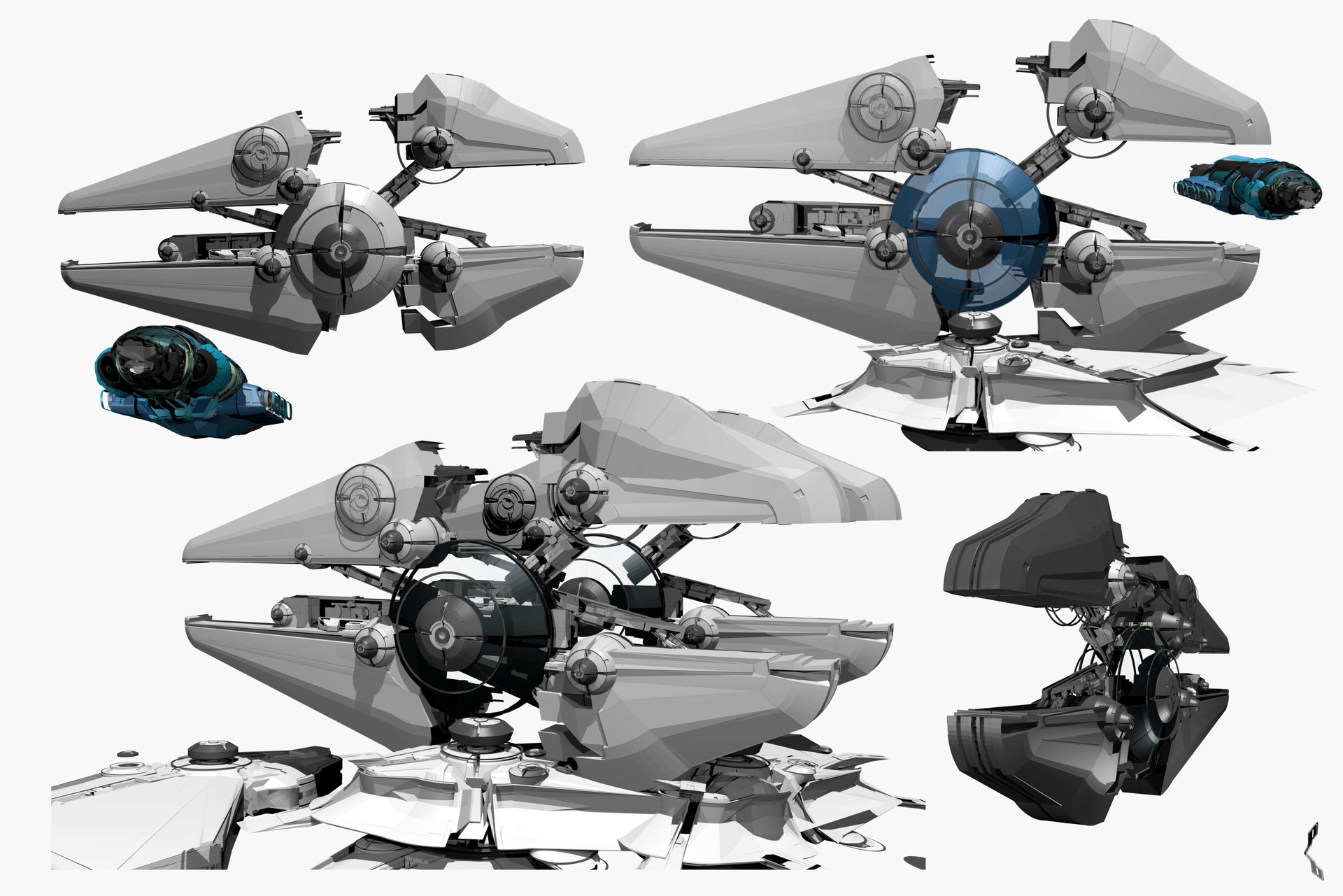 ArtStation - Drone Concept.