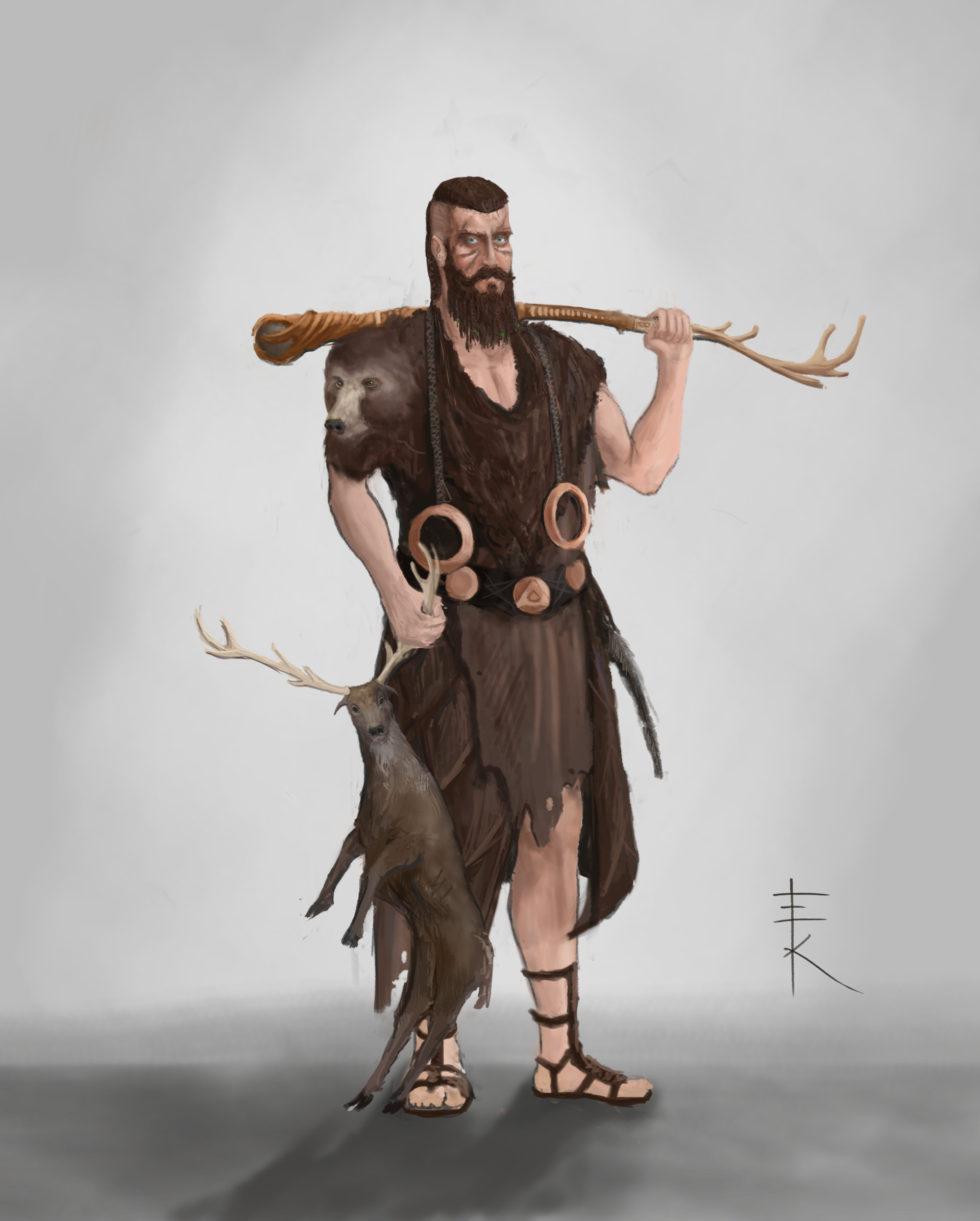 ArtStation - Orion, Great Slayer of Animals