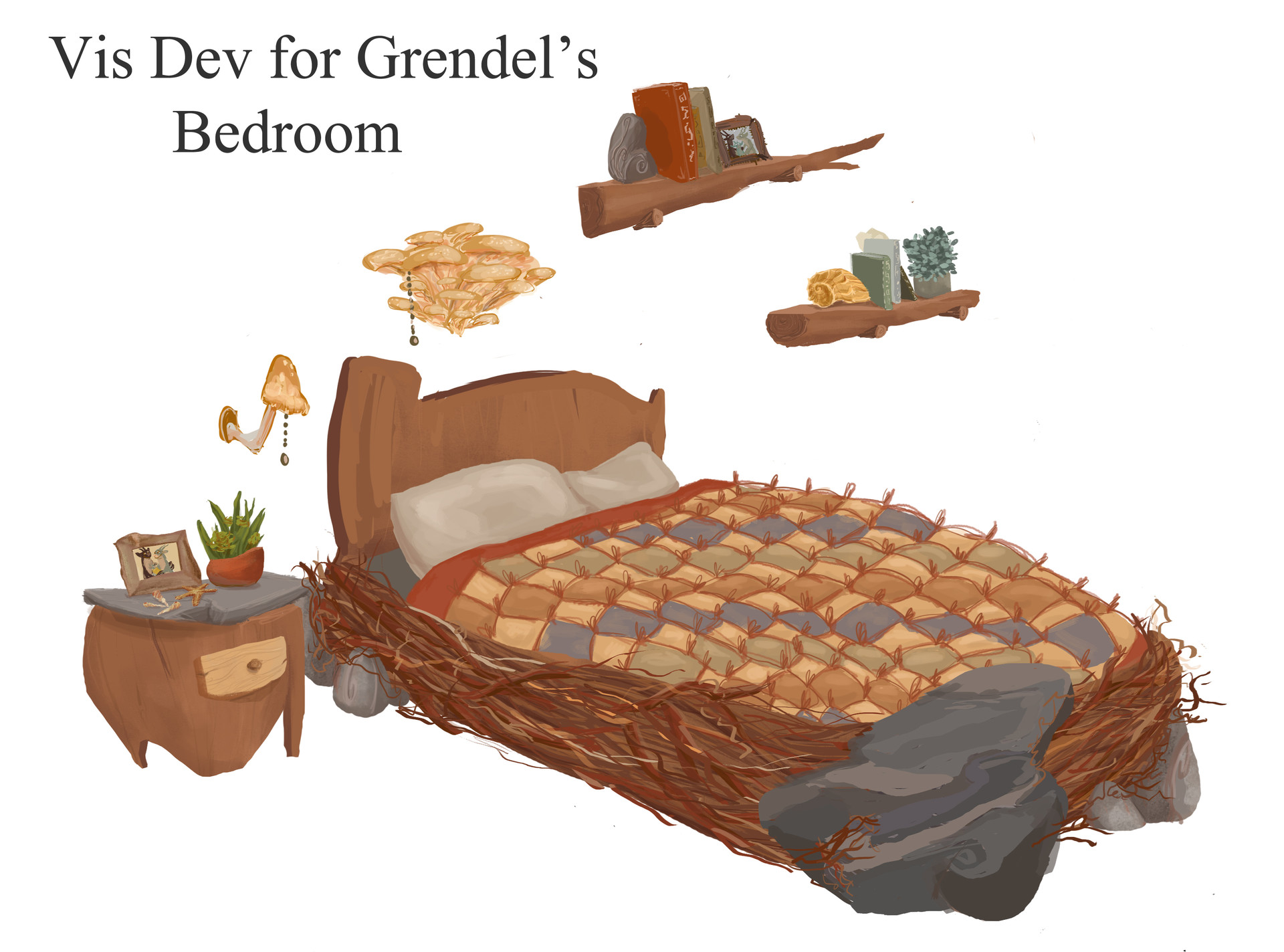 ArtStation - Visual Development and Prop Design for Grendel