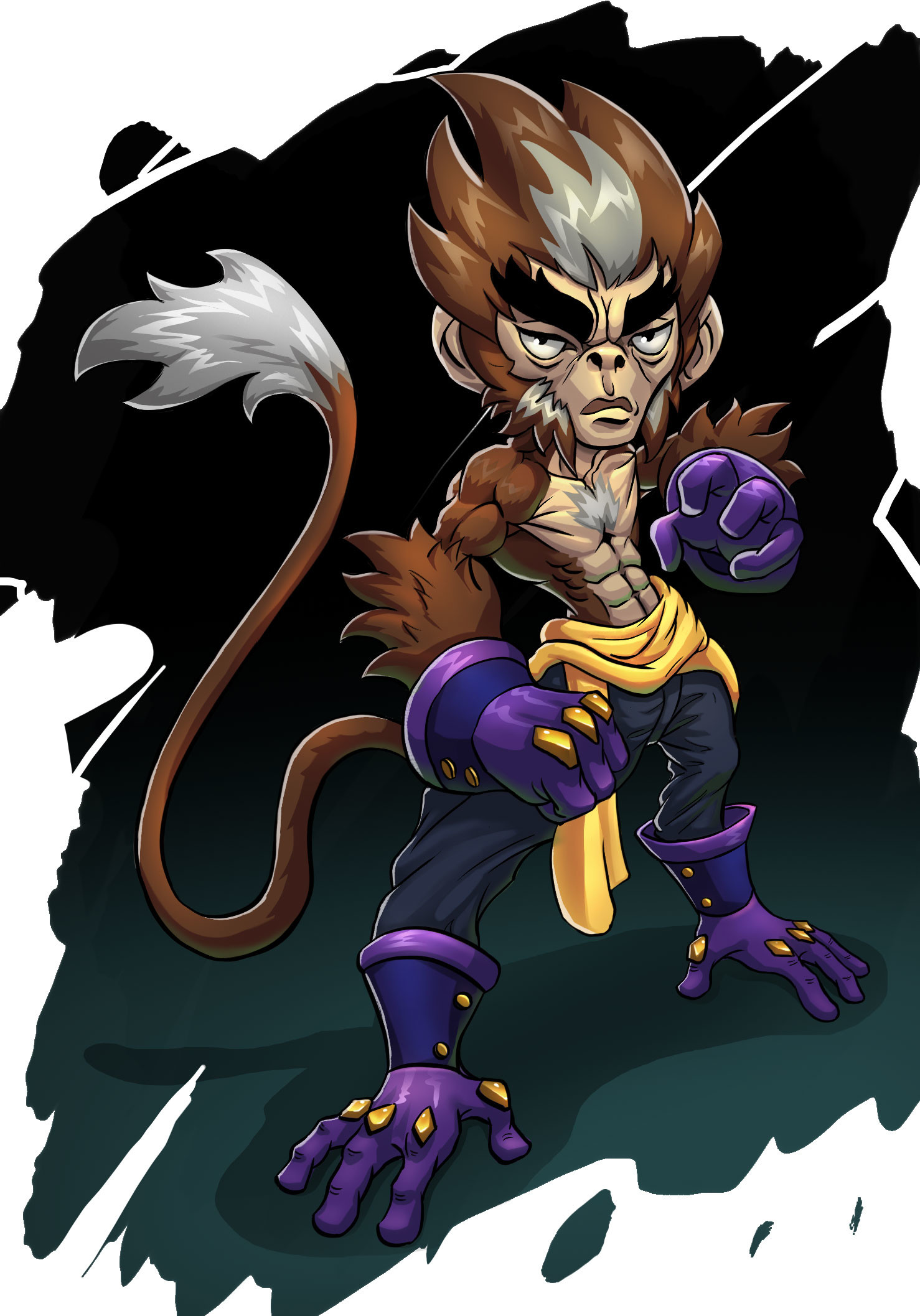 ArtStation - Monkey Practice