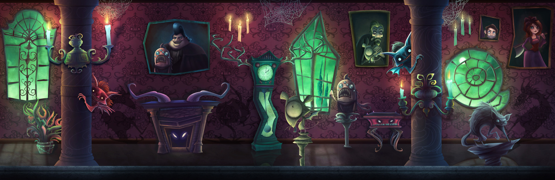William Alvarez Portfolio Game Backgrounds