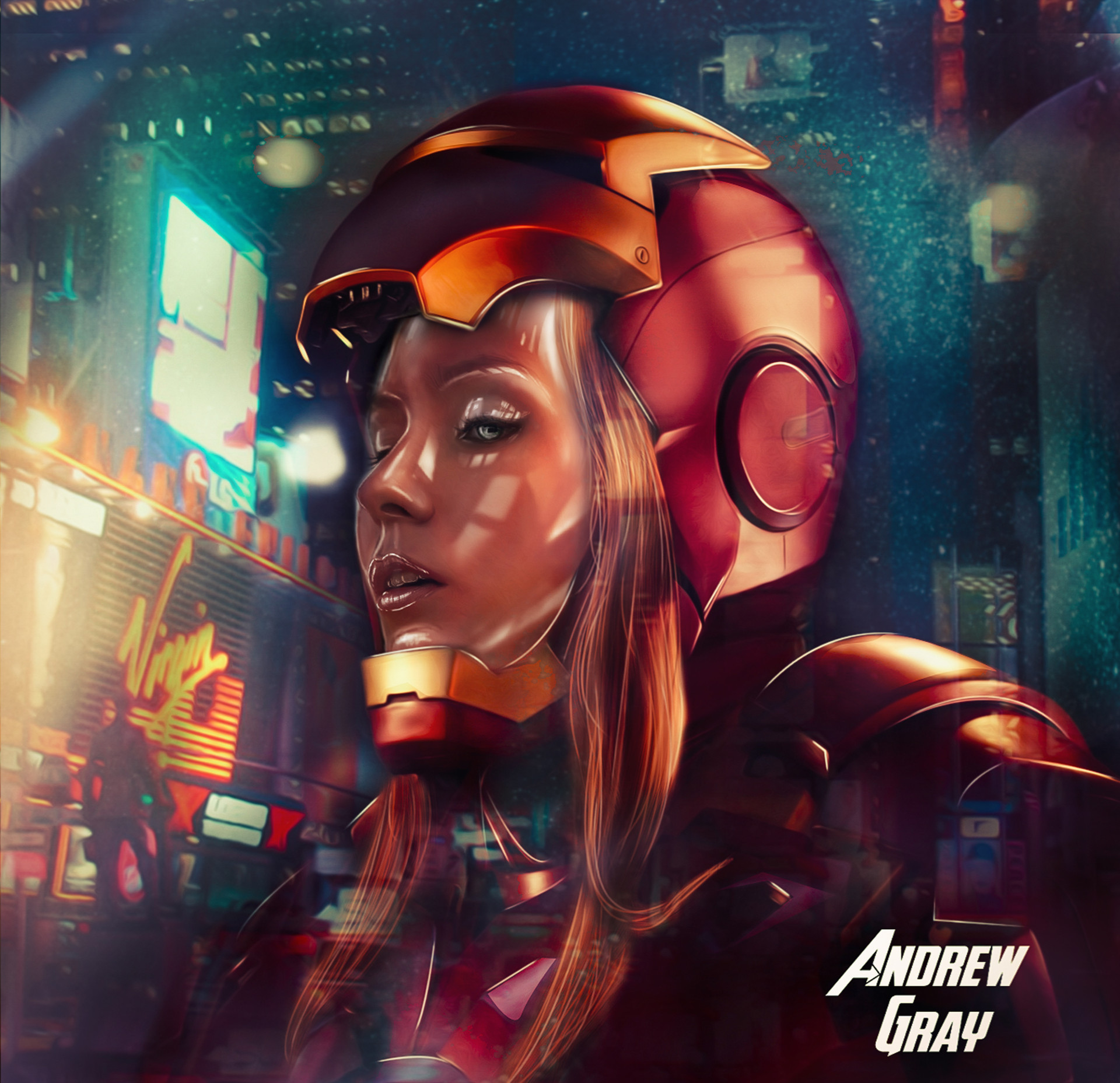 ArtStation - Iron girl