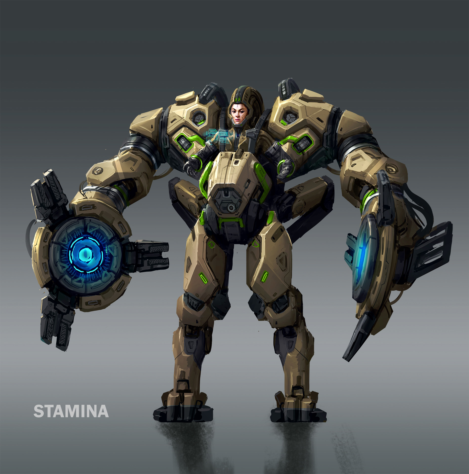 ArtStation - Beyond Human Challenges heroes 04