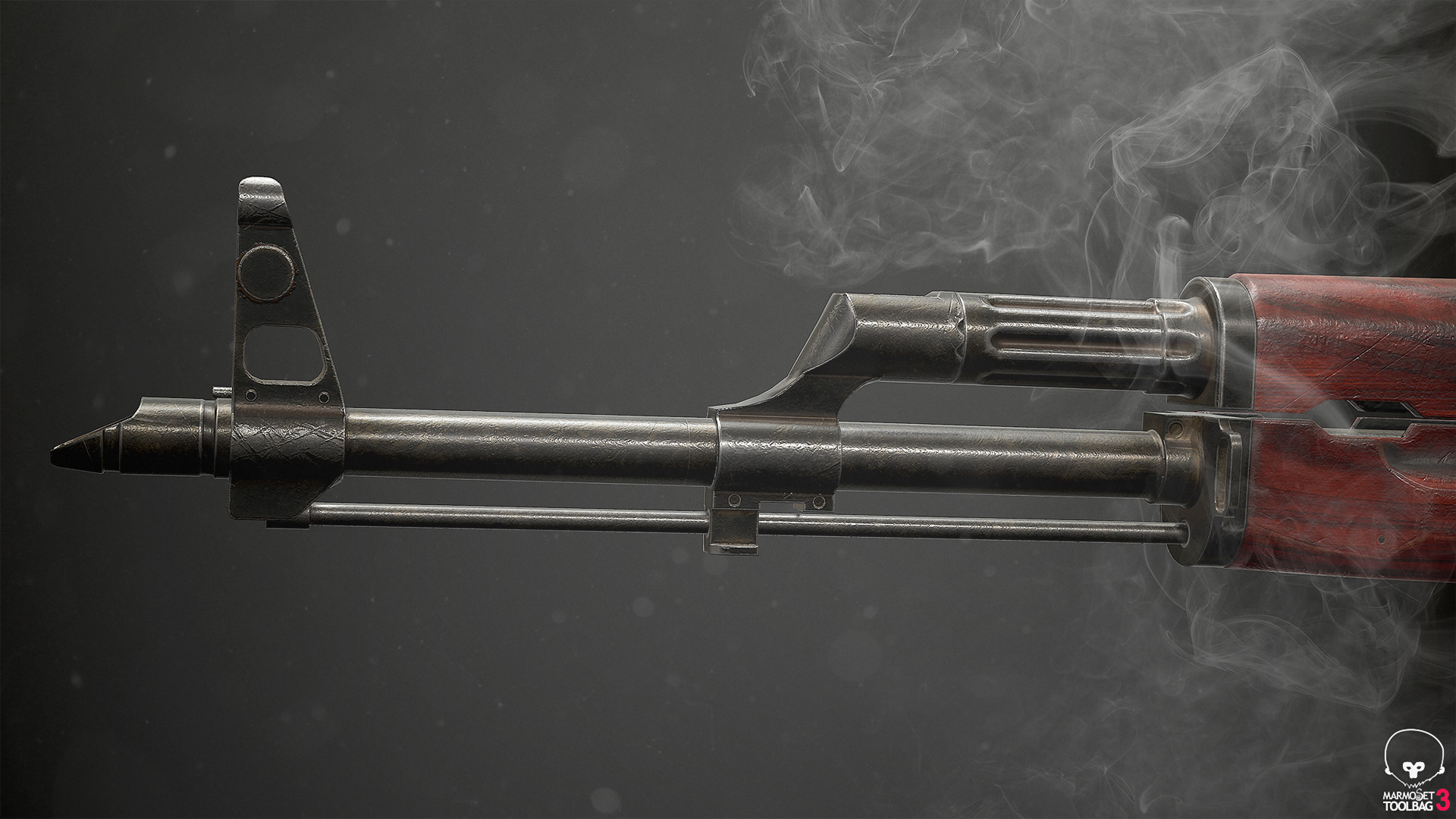 HeliMax 3D - AKM - ChamferZone's Ultimate Weapon Tutorial Exercice